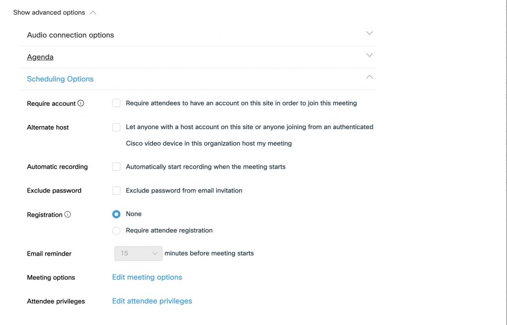Teacher Quick Start with Webex – Teachers.Technology