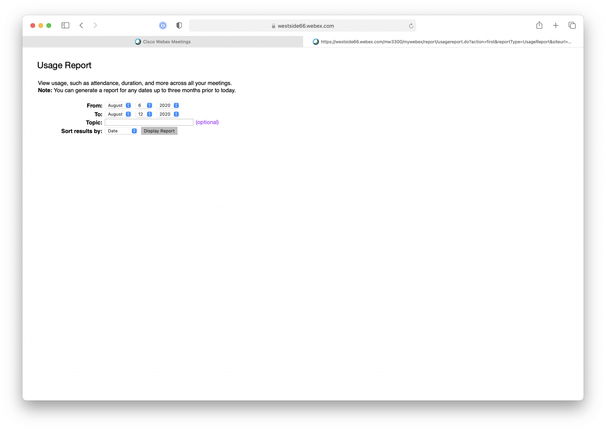 Generating Attendance Reports From Webex Meetings – Teachers.Technology